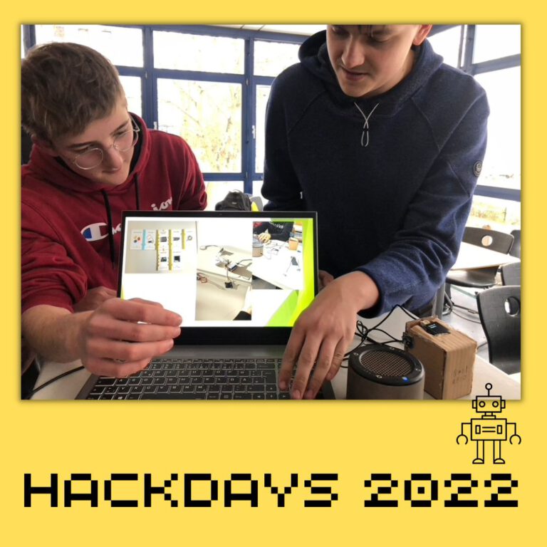 Hackdays 2022 – Präsentation, 14.12.2022 – Arwed-Rossbach-Schule